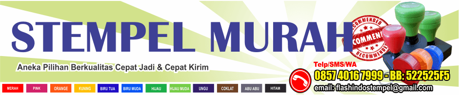 gerai stempel: stempel warna logo ultah yang cepat jadi berprestasi ...