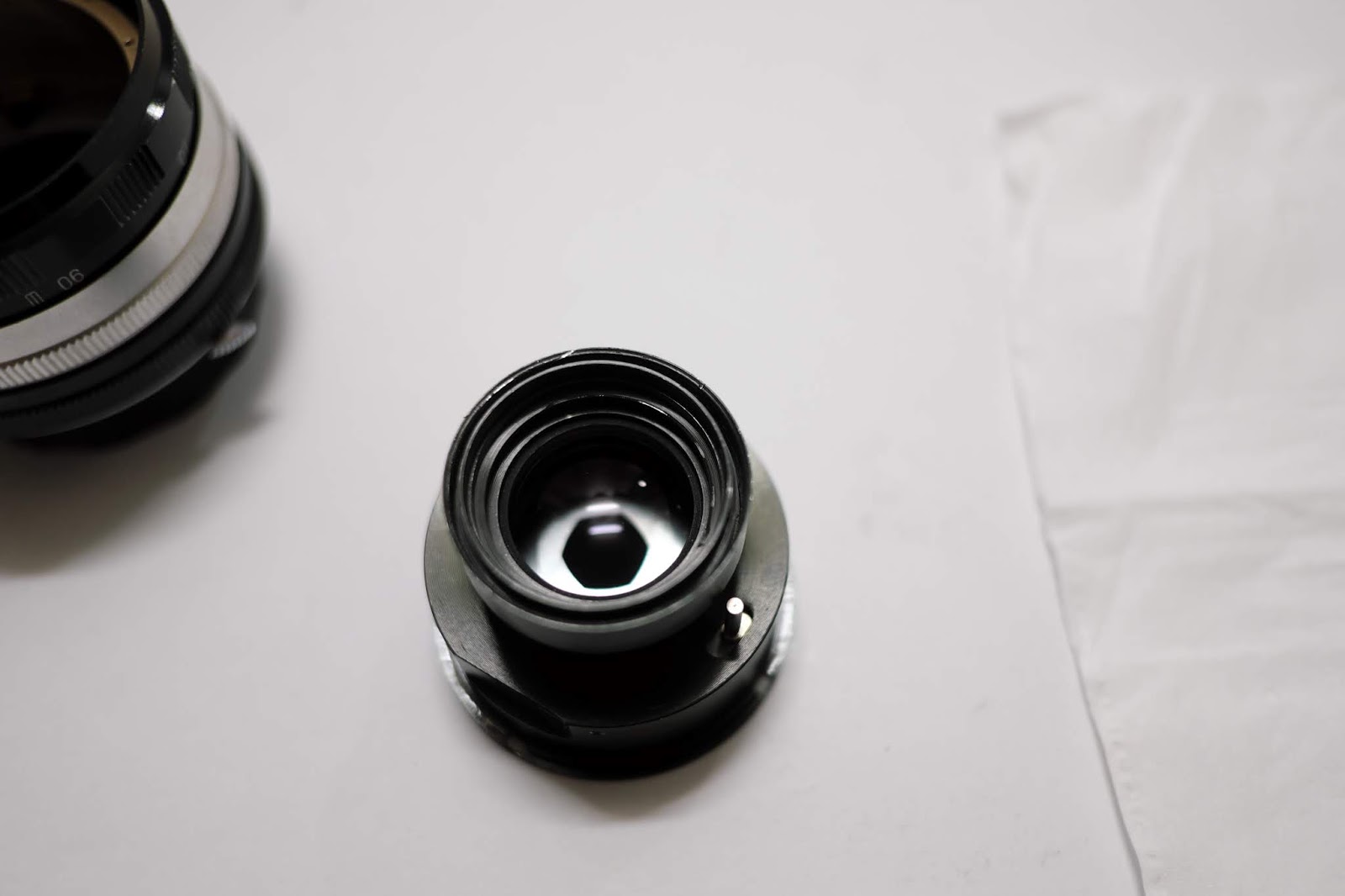 HAIOU-64 58mm f2 拆解清理