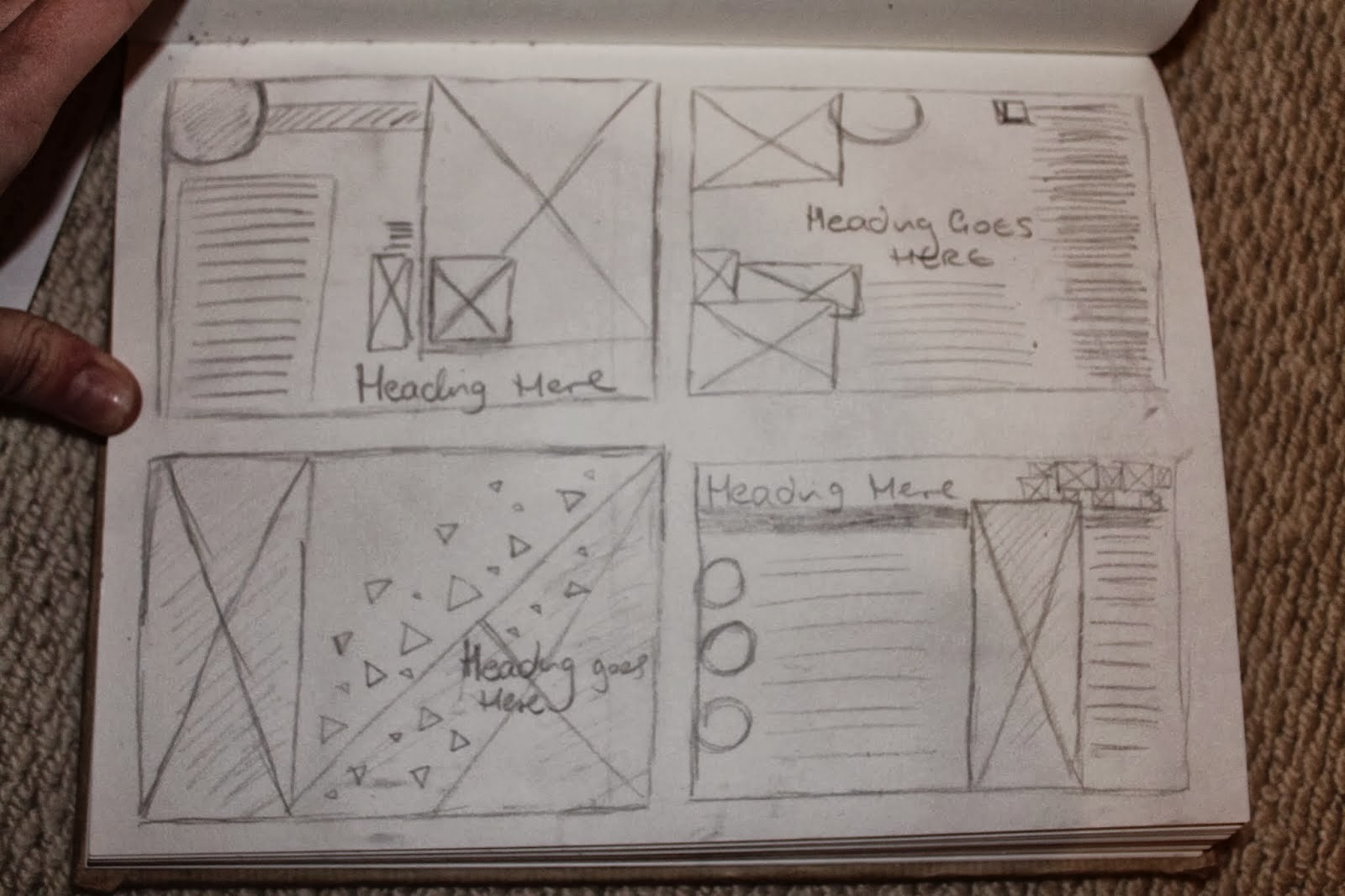 Georgia McCoy AS Graphics Unit 1: Scamps and sketches