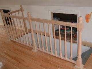 Ryan Homes Palmetto Grove: Pictures of banisters...for The Bukers