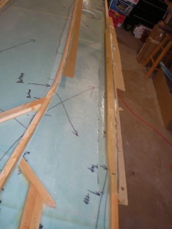 The Long EZ Build: Top longeron reinforcements