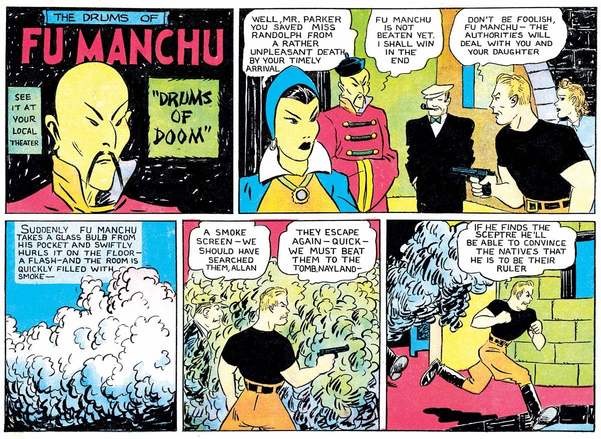 Stripper's Guide: The Chicago Tribune Comic Book: The Drums of Fu Manchu