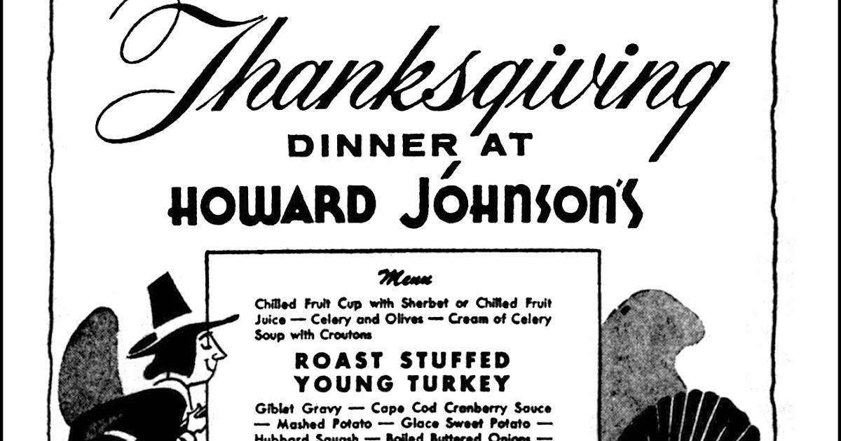 Brady's Bunch of Lorain County Nostalgia: Thanksgiving at Howard ...