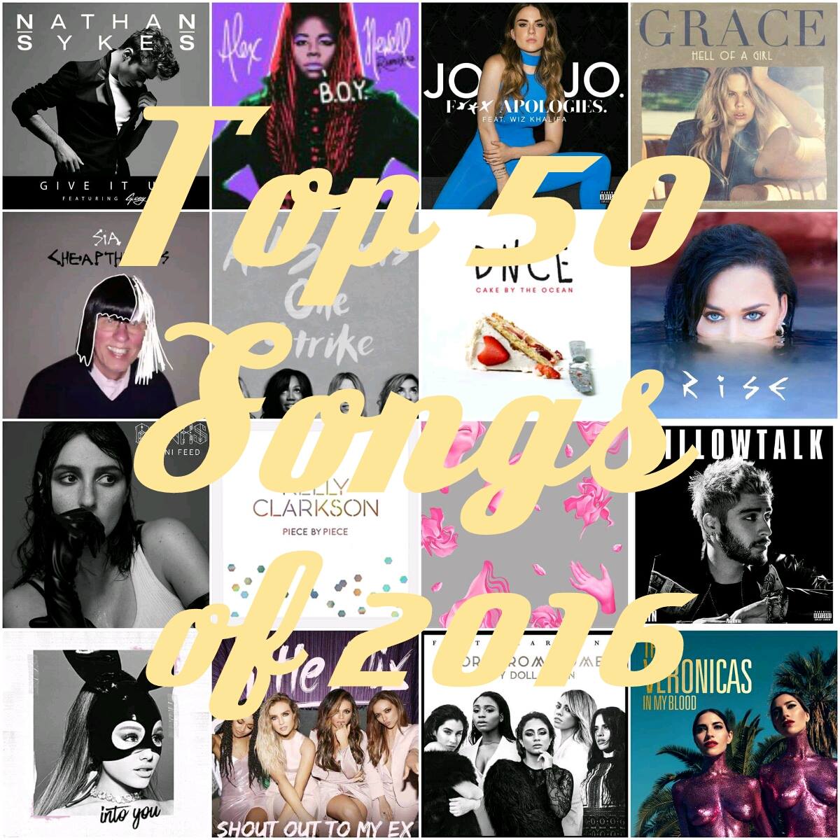 Internal Jukebox: Top 50 Songs of 2016