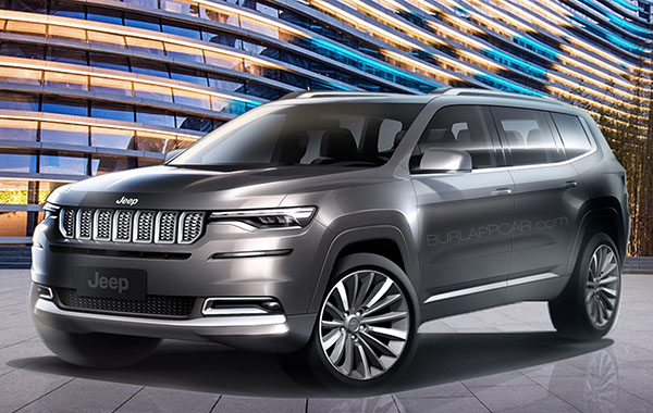 Burlappcar: Jeep Grand Commander