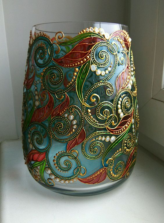 Curso gratis aprende la técnica de falso vitral paso a paso ~ lodijoella