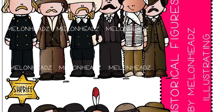 US Historical Figures clip art