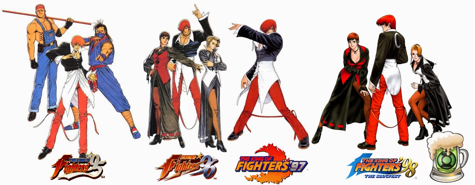 Boteco de OA: Evolução dos times de The King of Fighters (Orochi Saga)