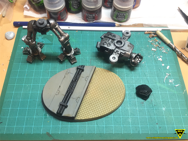 Adeptus Titanicus - Legio Defensor Titan Build and Paint.