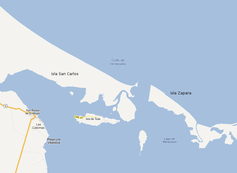 «Isla de Zapara, estado Zulia.»
