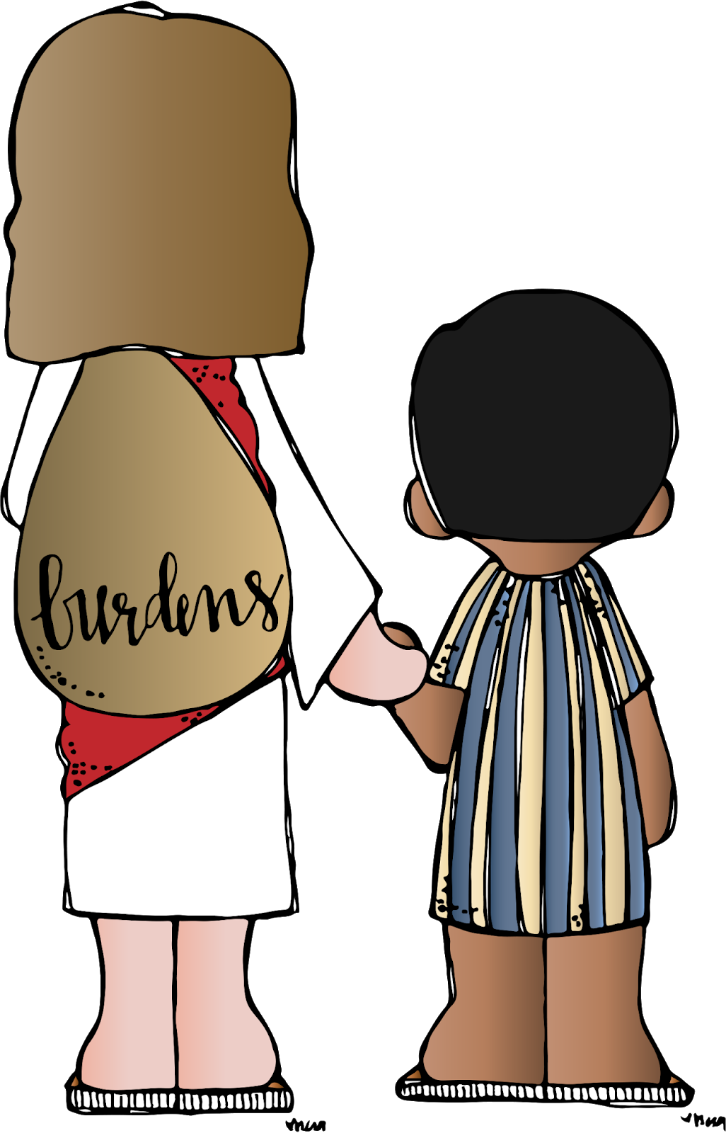 Melonheadz LDS illustrating: General Conference Free clip art April 2019