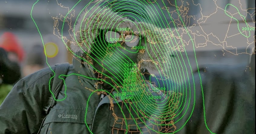 Globe Backyard: Polar Vortex the North's Cyclone