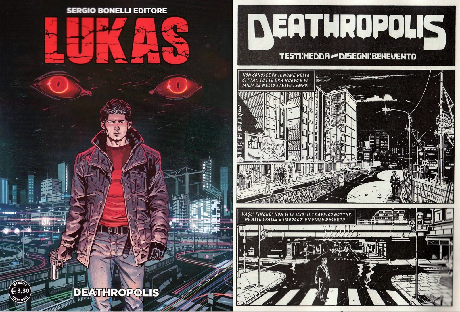 Chemako: Lukas: nuovi contenuti e nuovi formati in casa Bonelli