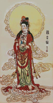 kwan im, kuan im, guan yin, kuan yin po(pho) sat - indo Kristik ...