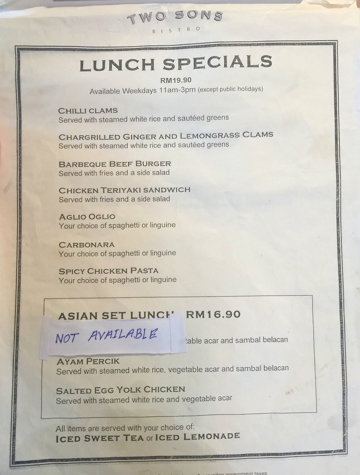 Faith Luv 2 Eat N Travel : Breakfast / Brunch at Two Sons Bistro ...