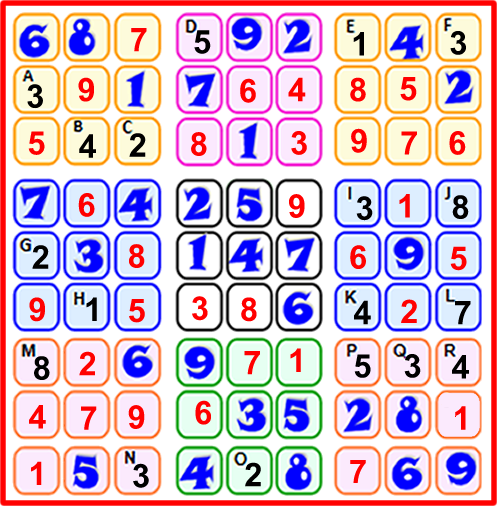 MaTe+TICas y ArTe: Sudokus: Juegos de lógica matemática.