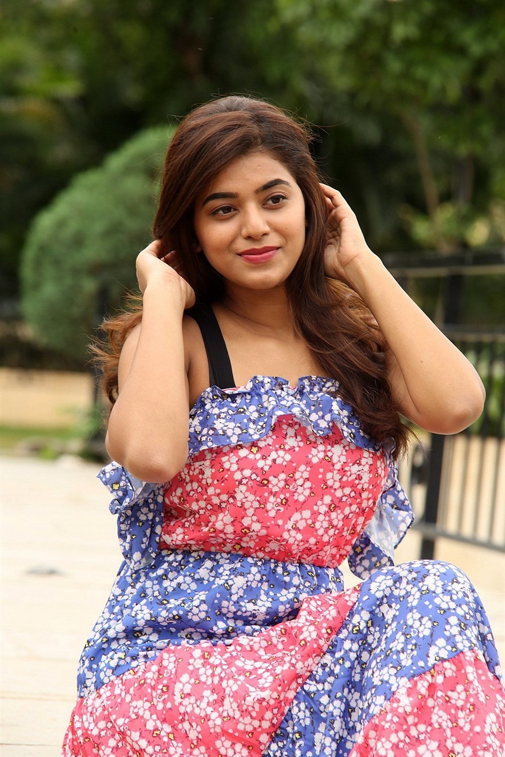 Yamini Bhaskar stills at Nartanasala movie Interview - South Indian Actress