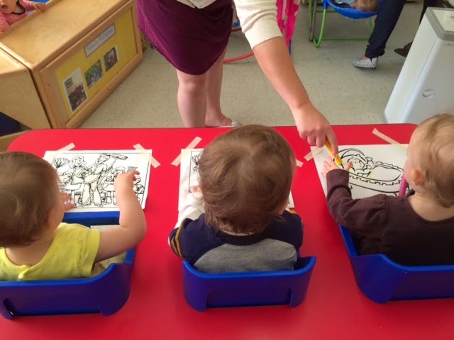 What We Do at Yal-Day-New: Infants: Scribbling and Exploring!