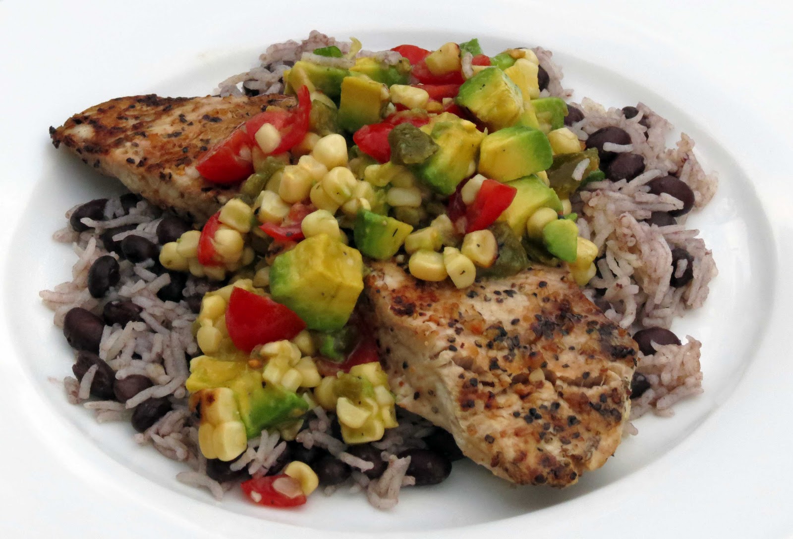 Dinner with the Welches: Grilled Shark with Summer Relish