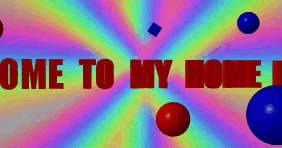 Welcome banner animated gif