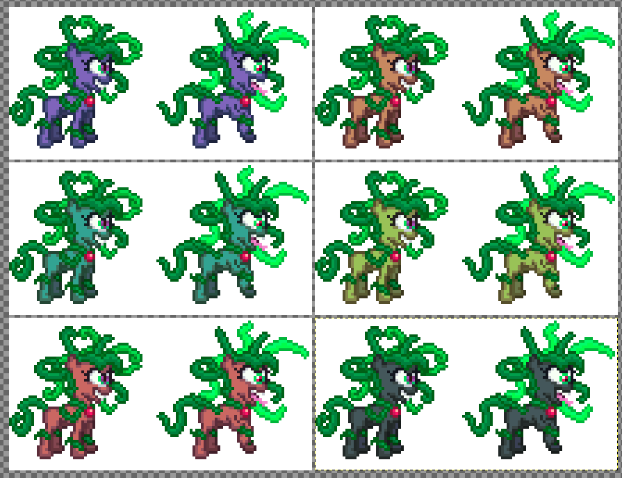 YotesMark: Pony Sprites (Work in Progress)