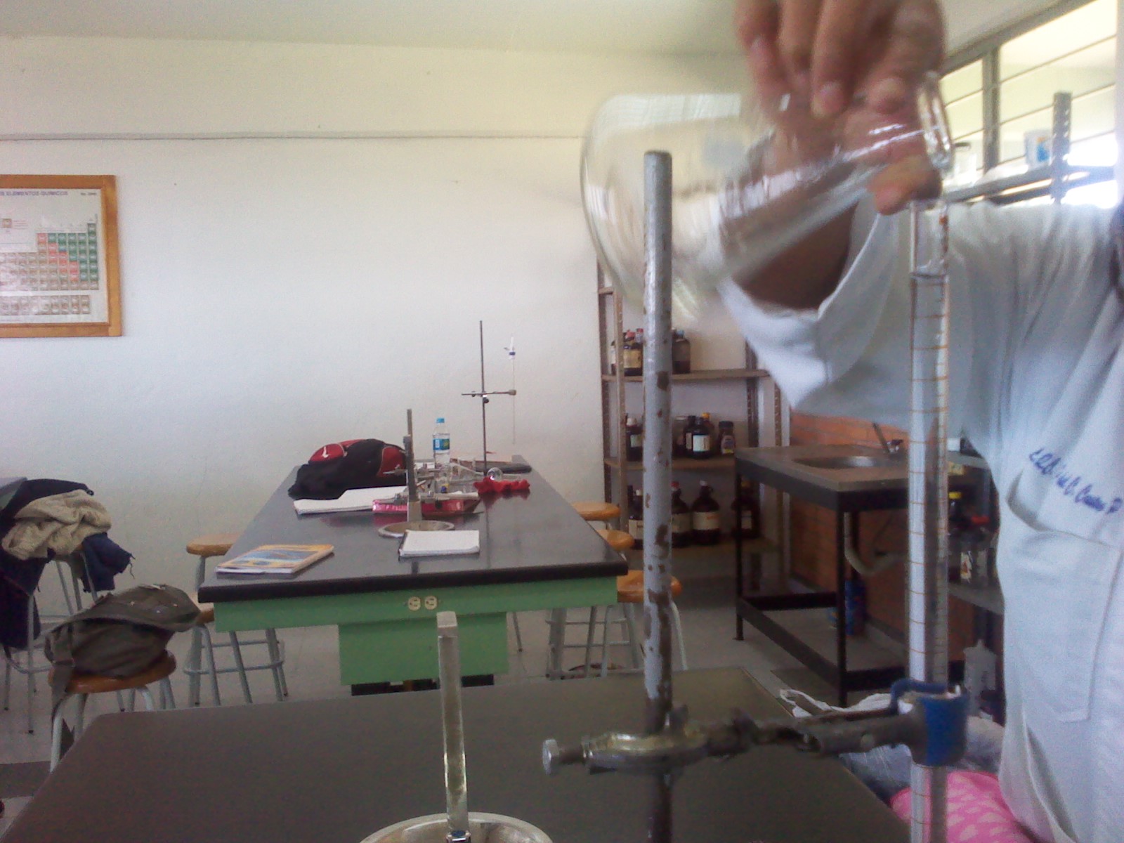 PRACTICAS DE LABORATORIO T.L.Q 3º "C": CURVA DE CALIBRACIÓN