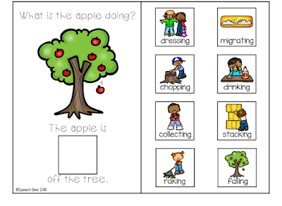 Fall Verbs! - Speech Bee Blog