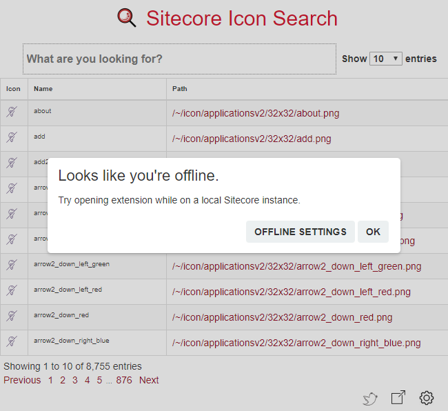 Sitecore Icon Search v2.0 and Firefox Support ~ Sitecore Gabe