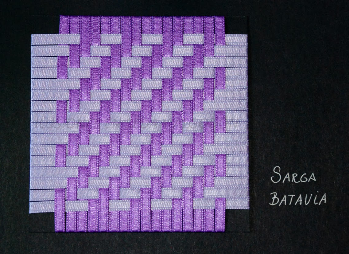 ILUSIONES EN SEDA Y ALGODÓN: TEJIDO CON CINTAS