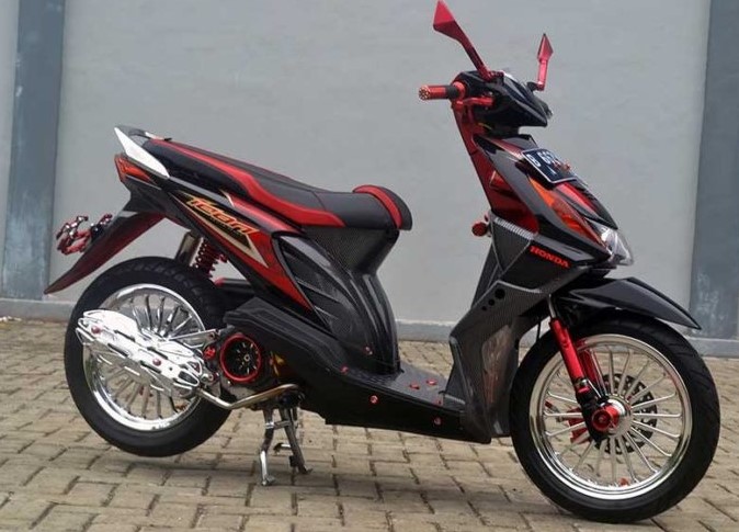 50 Gambar Modifikasi Honda Beat Terkeren & Terbaru 2017 | Gtx Concept