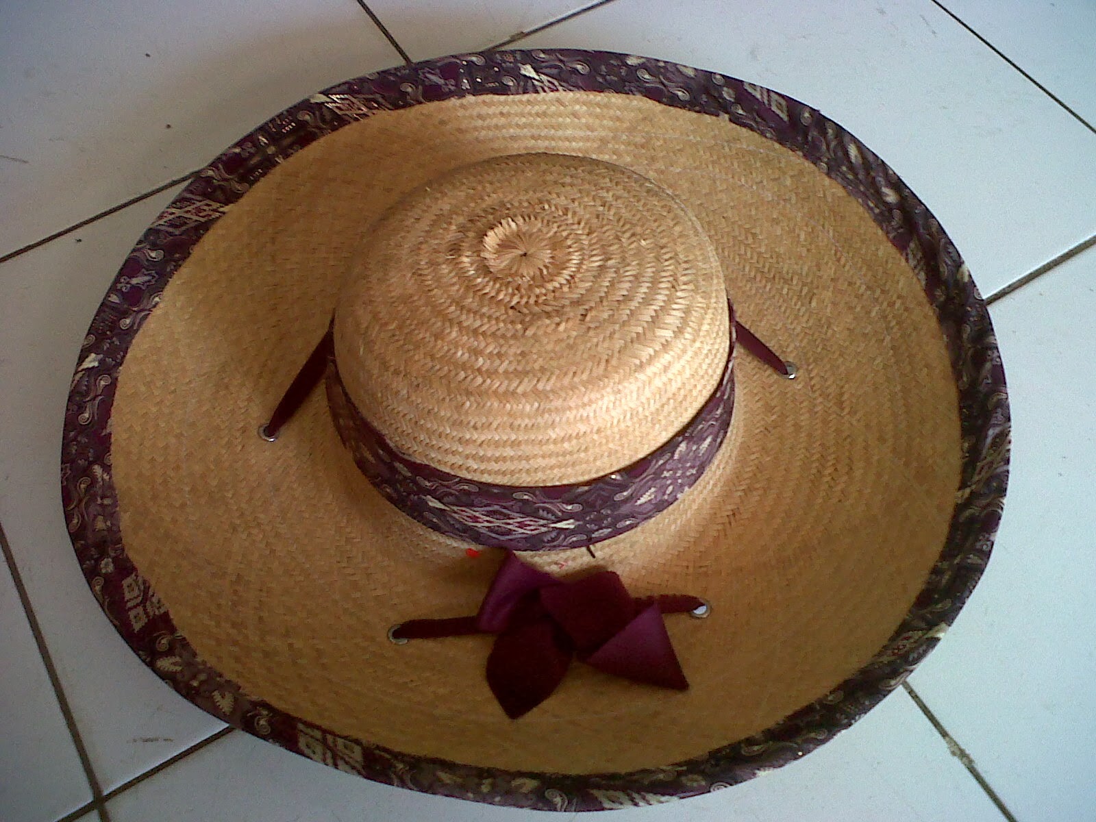 Jual Topi Anyaman Bambu |081311327533