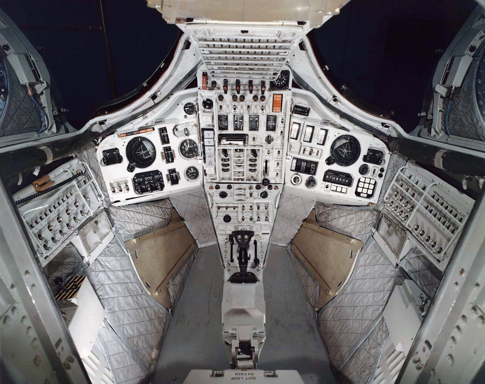 Gemini Spacecraft Instrument Panel