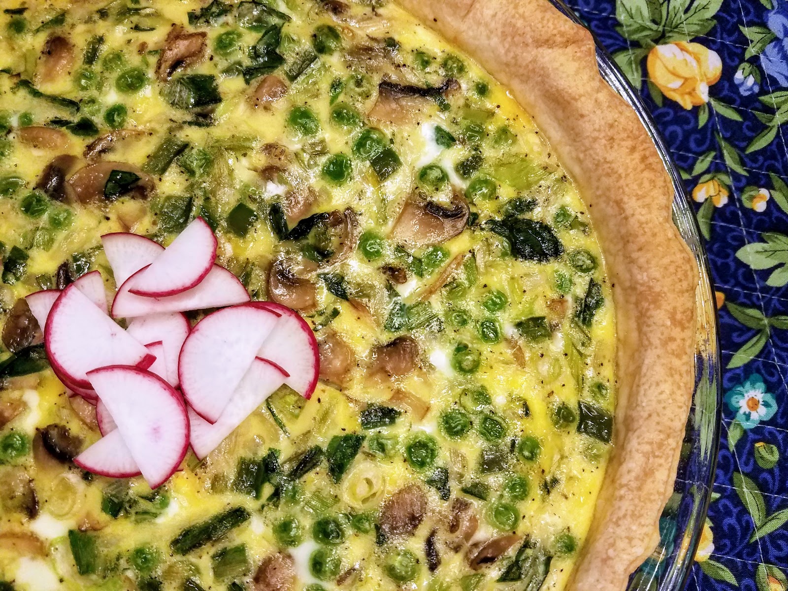 Spring Vegetable Quiche