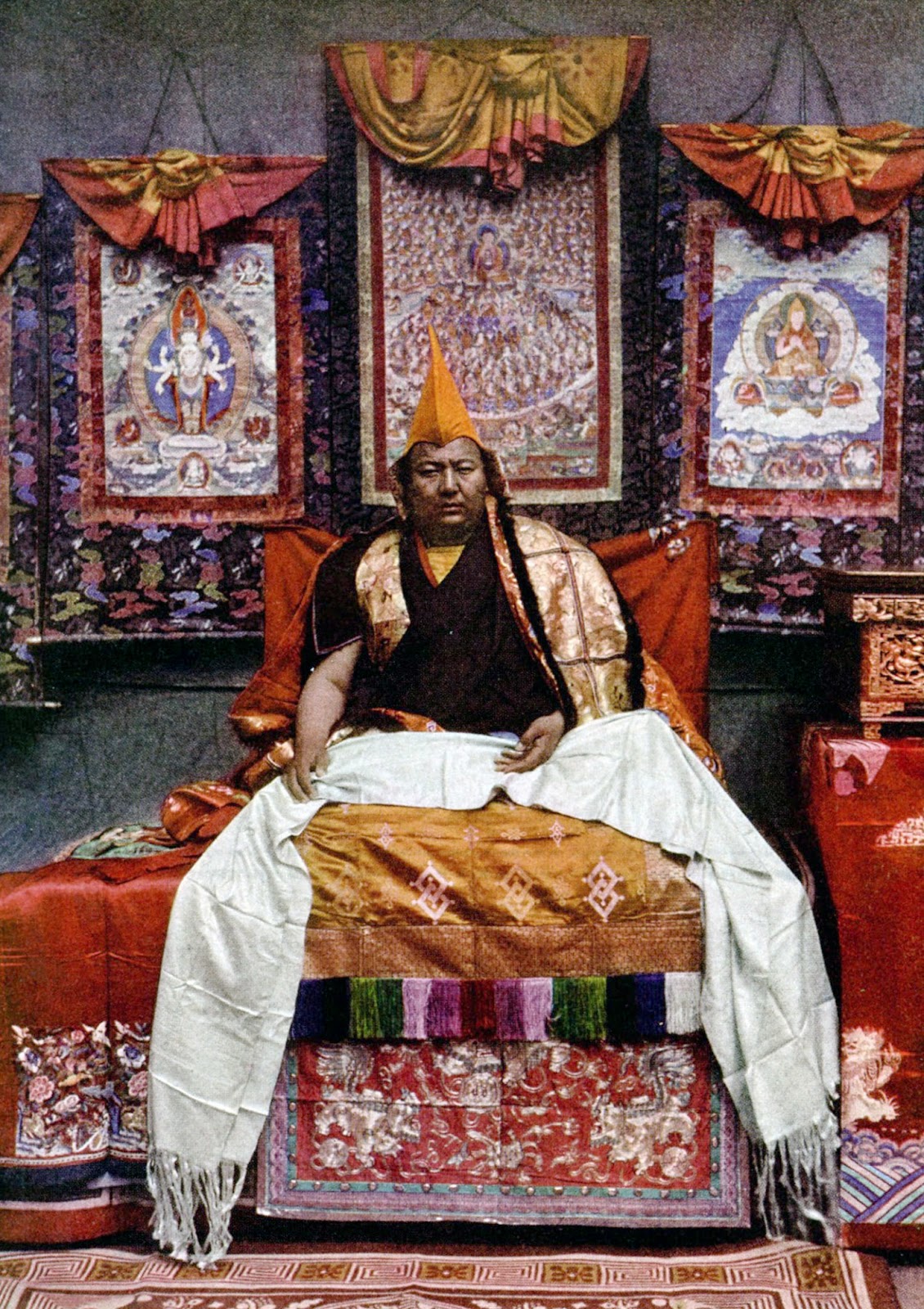 In the footsteps of Joseph Rock 重走洛克路: Random photo: The king of Muli, 1927