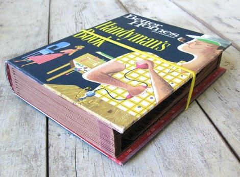 DIY: Vintage Book Expanding File | Poppytalk archive