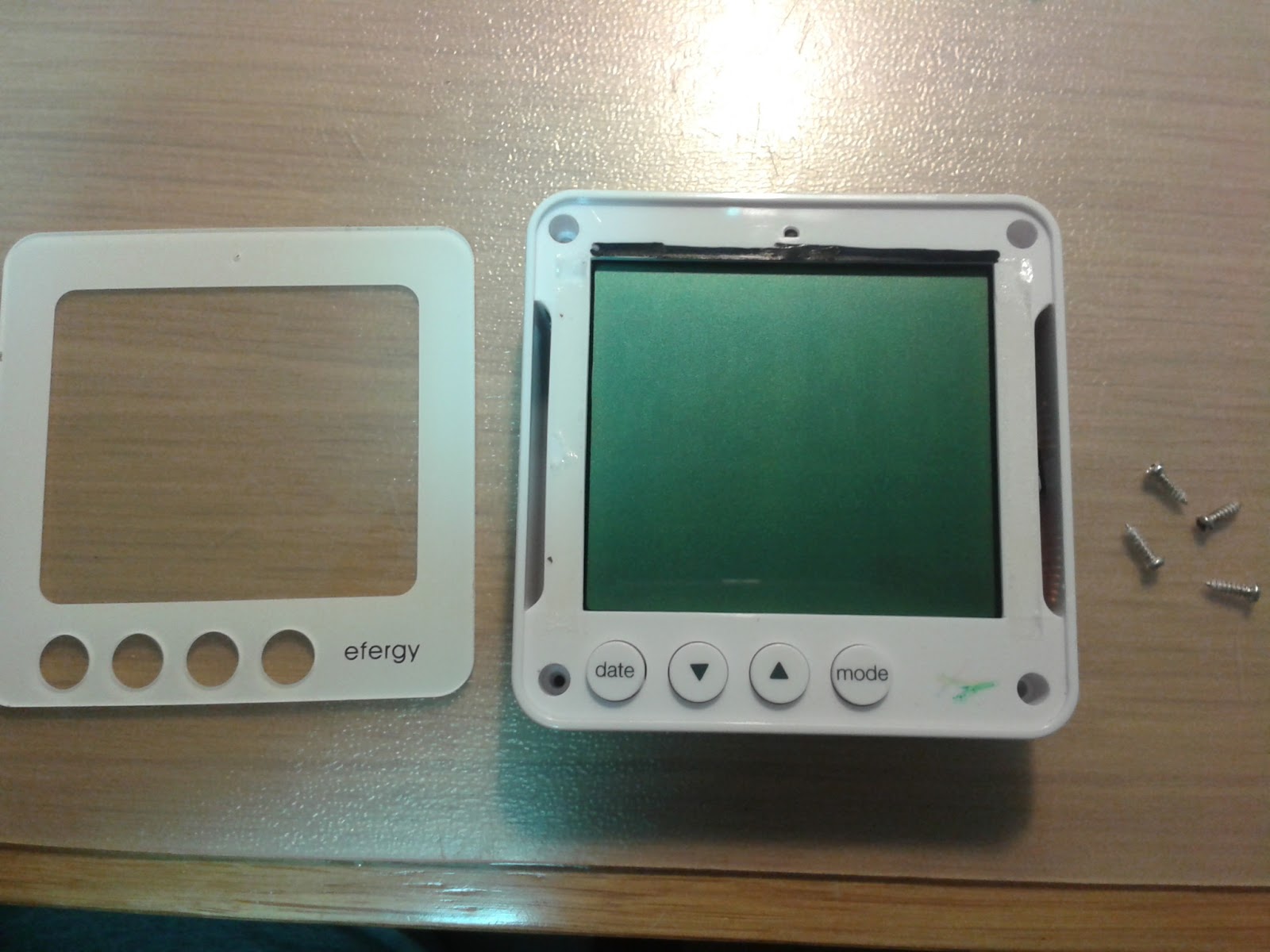 Trasteando con Arduino: Desmontando un Efergy E2 Classic