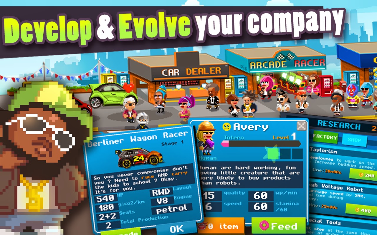 Motor World Car Factory ~ Apps do Android