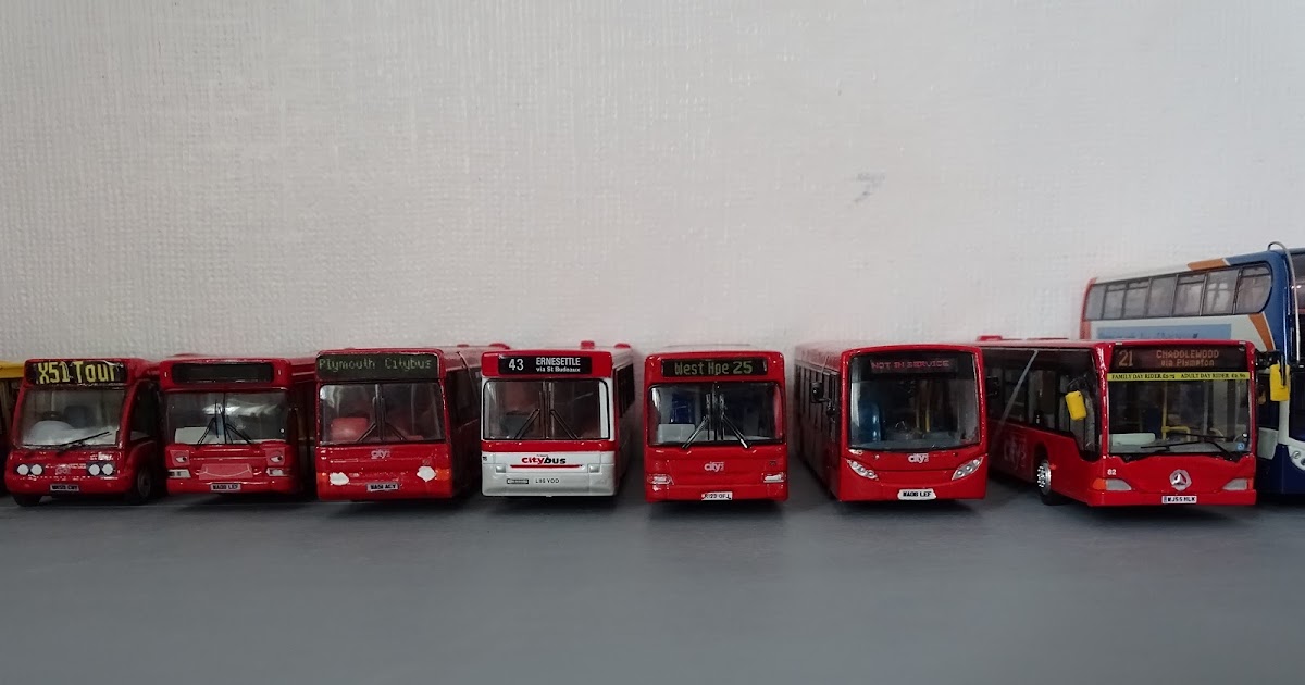 Plymouth Citybus Model Fleet: Get To Know Our Fleets
