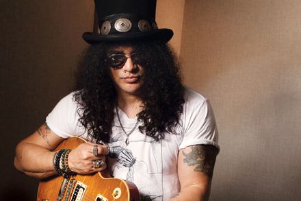 Slash cuenta la historia de su sombrero
