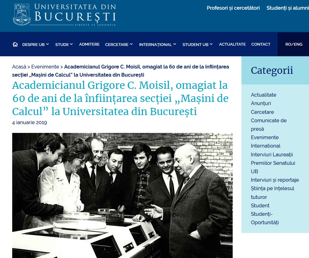 Marin Vlada's Blog-Terra, EU-România: Despre începuturile informaticii ...