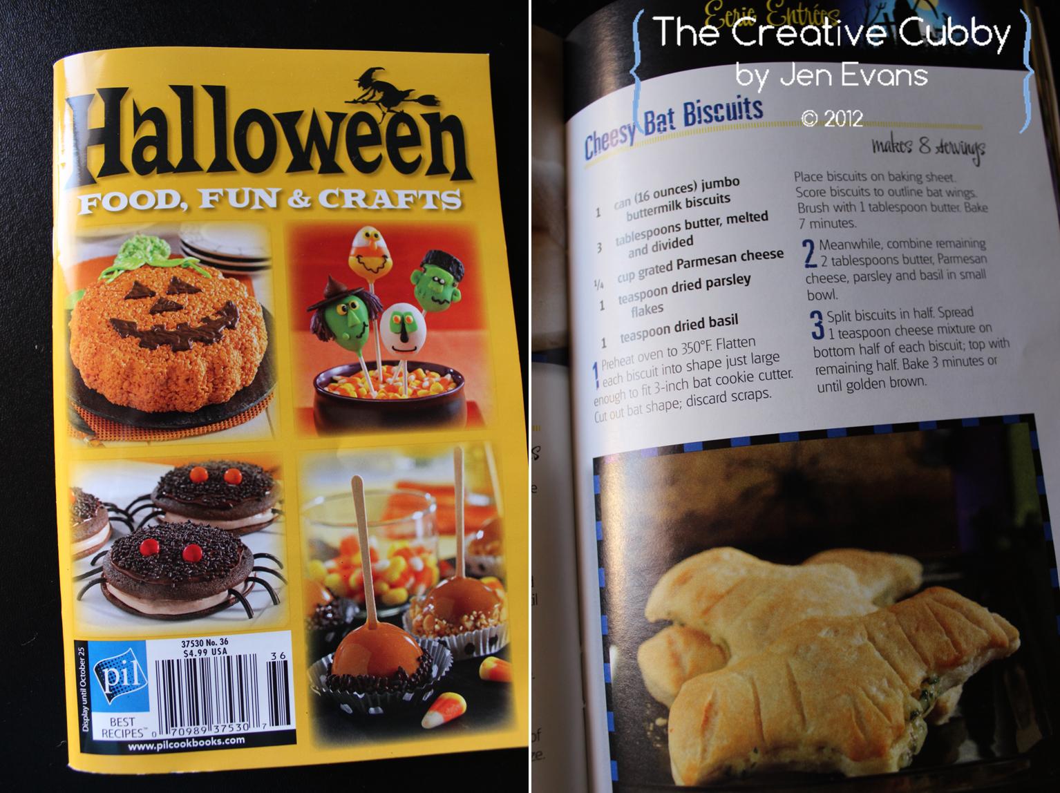 The Creative Cubby: Halloween Cookbook