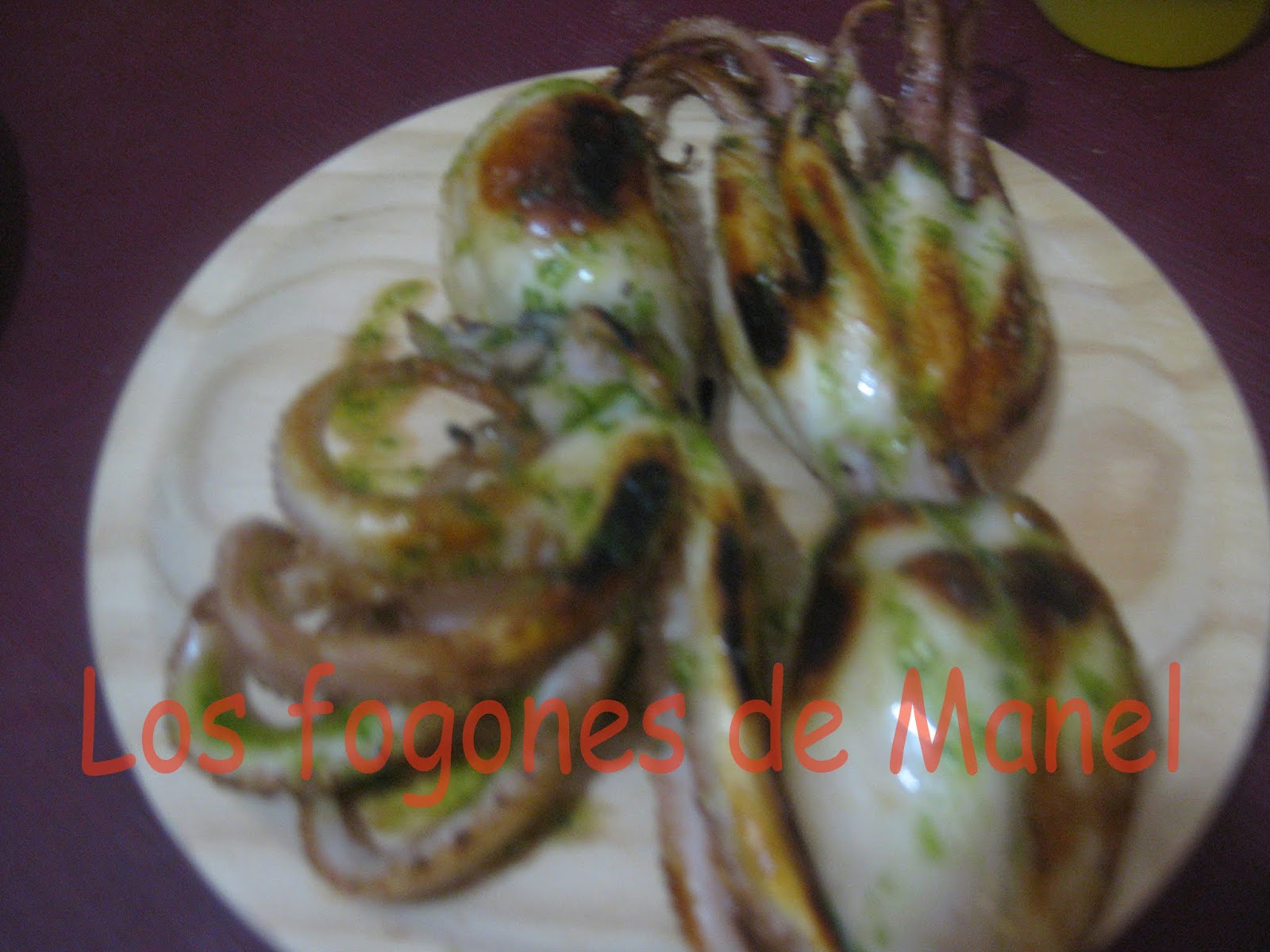 LOS FOGONES DE MANEL: Pulpos a la plancha