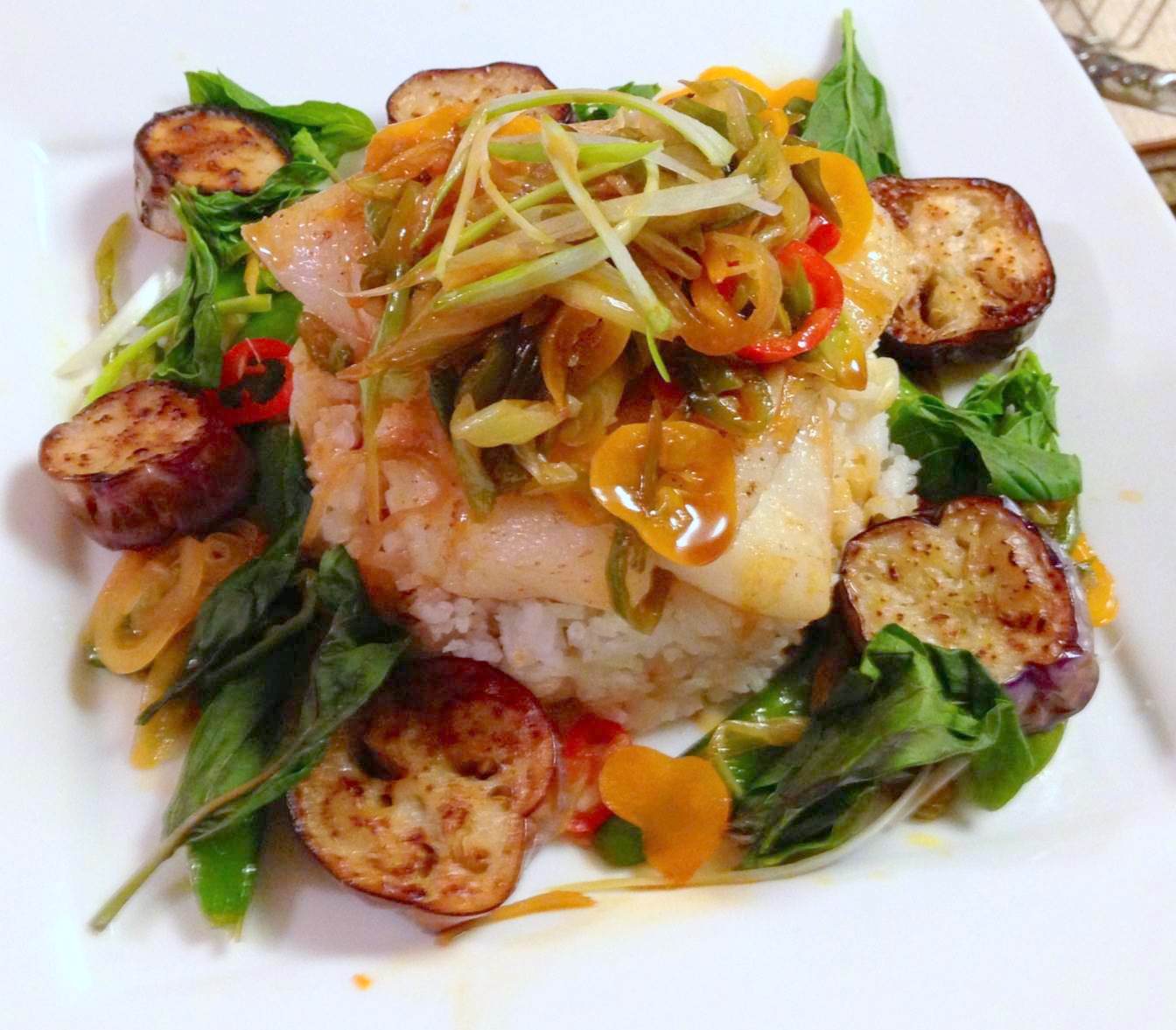 Fresh Rick's - Awesome Food from Home: Orange Roughy, Coconut Rice ...