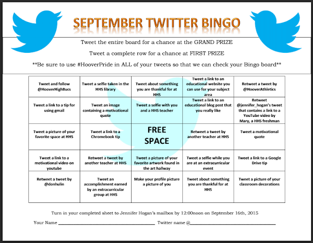 The Compelled Educator: How Twitter Bingo Can Help You Tell Your School ...