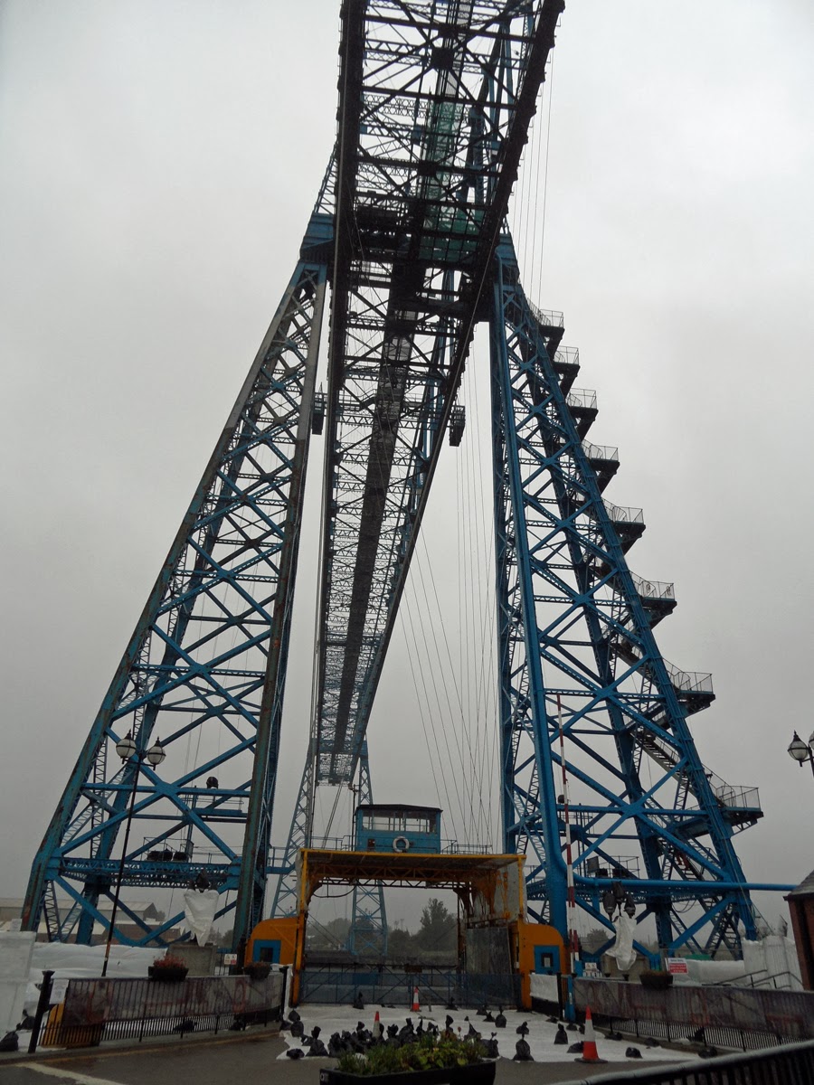 The Happy Pontist: Teesside Bridges: 1. Middlesbrough Transporter Bridge