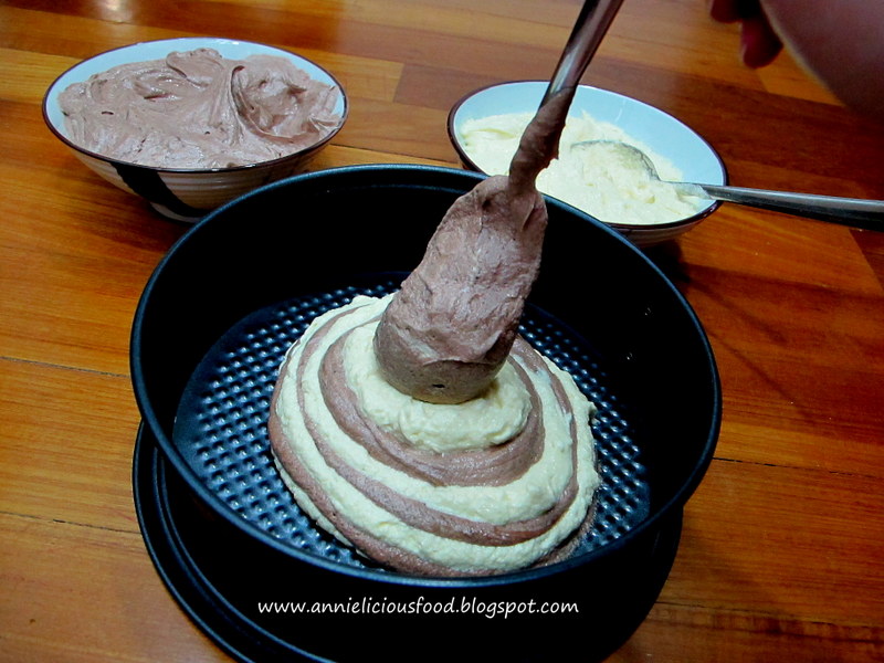 Annielicious Food: Zebra Cake (斑马蛋糕)