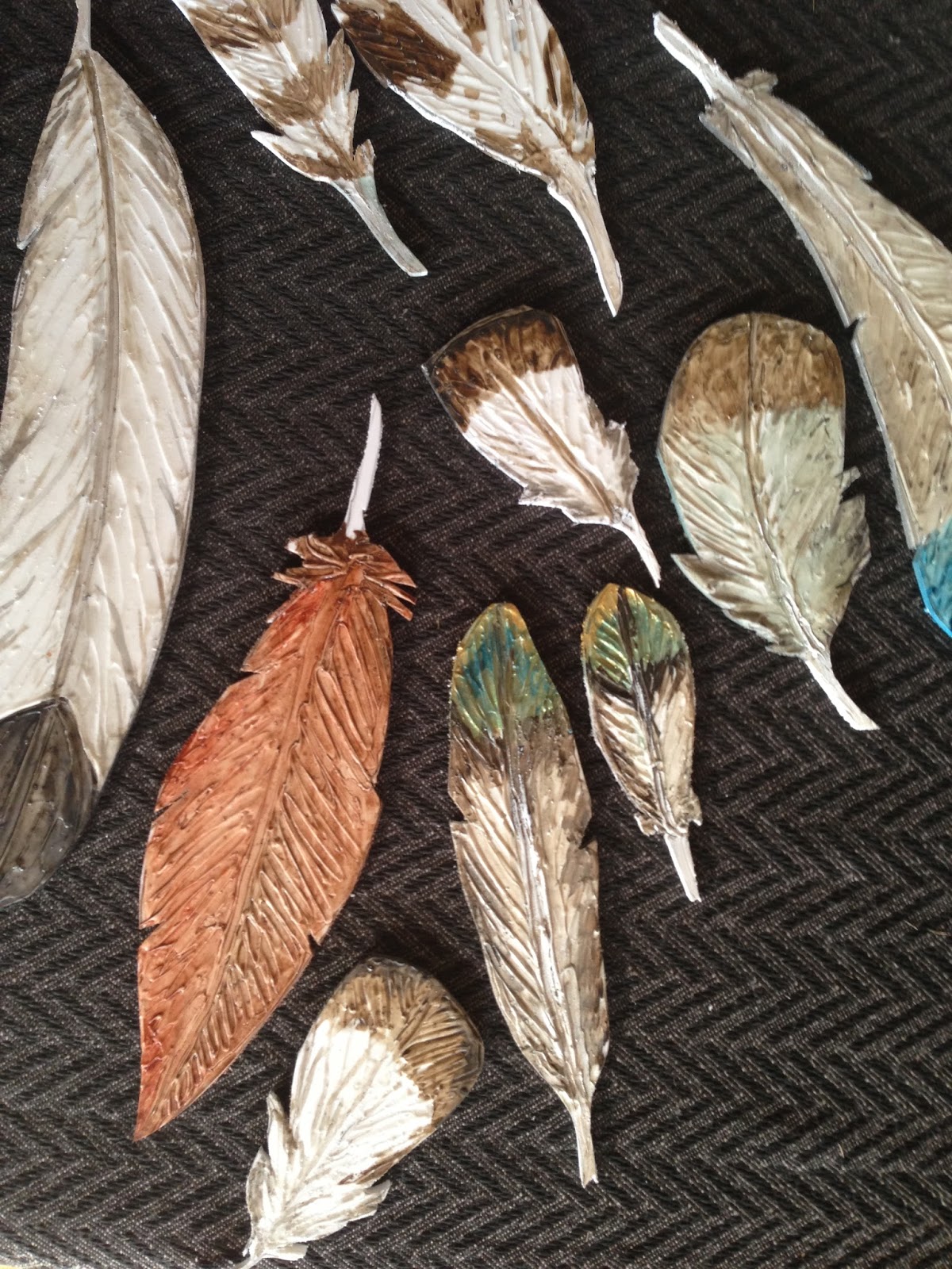 Artistic Environments: The Evolution of a Feather * Hand Sculpted, Hand ...