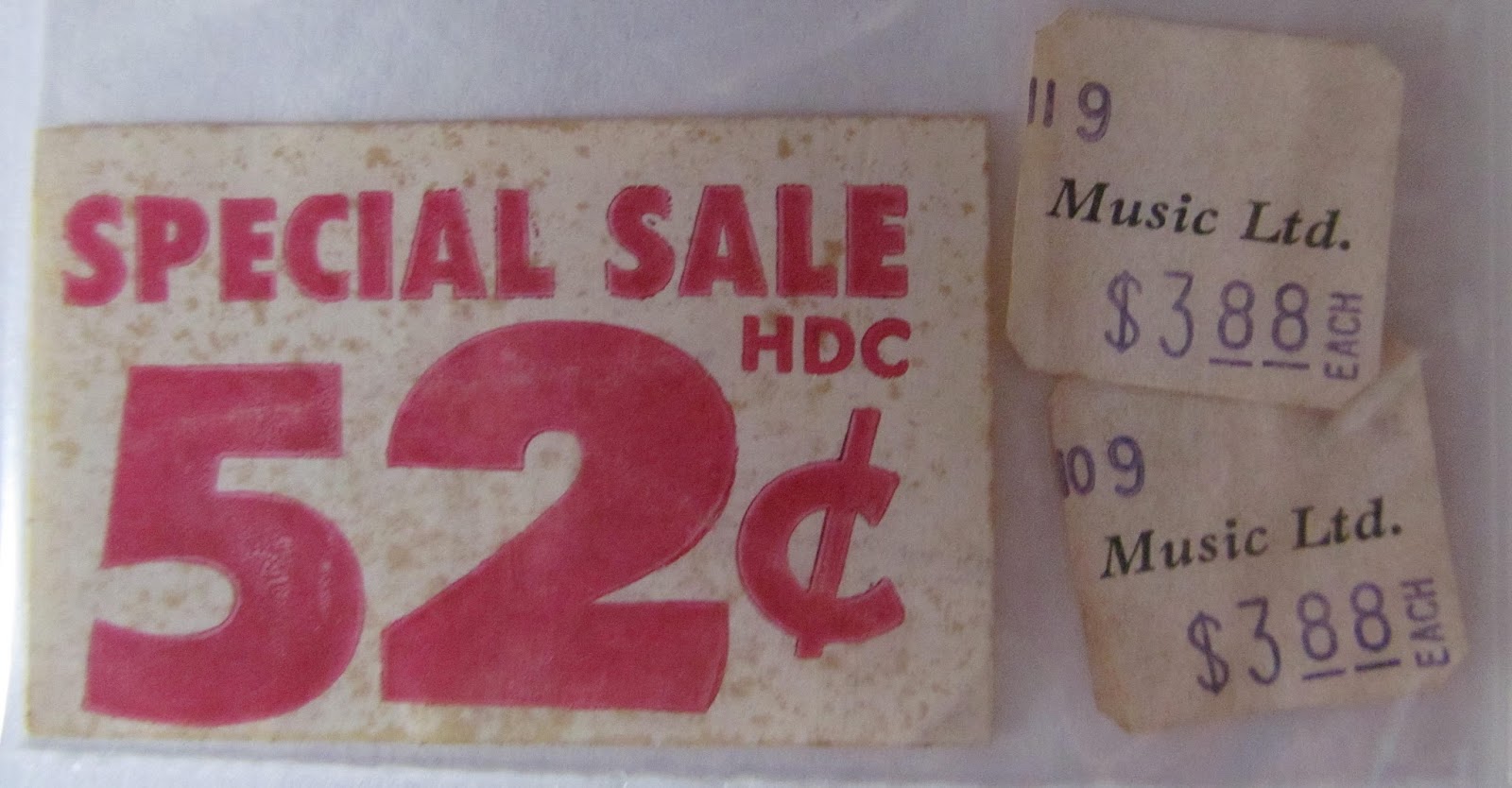 Trip to the Mall: Price Tag Chronicles: Old & Vintage Store Stickers