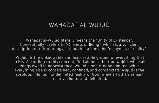 WAHDAT UL WUJUD AND ITS INFLUENCE TOWARD CONCEPT OF ISLAMIC TAUHID ...