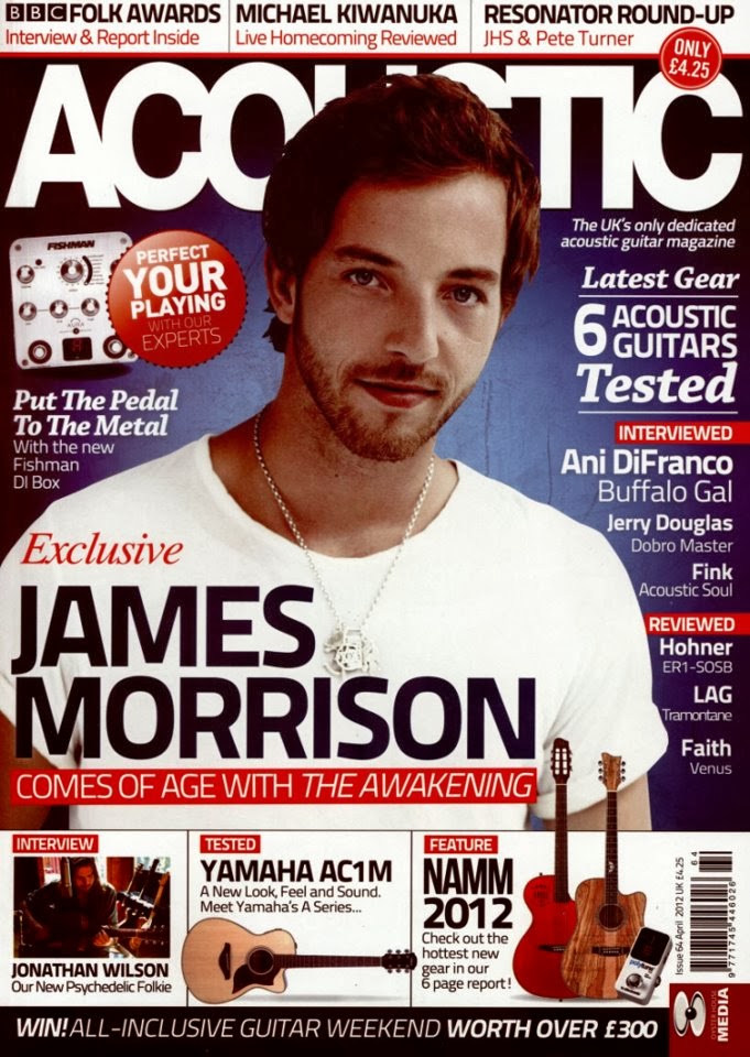 Alice's Media Blog: Music Magazine - Start of front cover